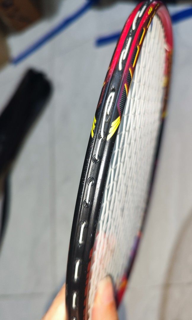 Yonex Badminton Racquet Racket Voltric Z-Force II 2 LCW Dark Pink 3U ...