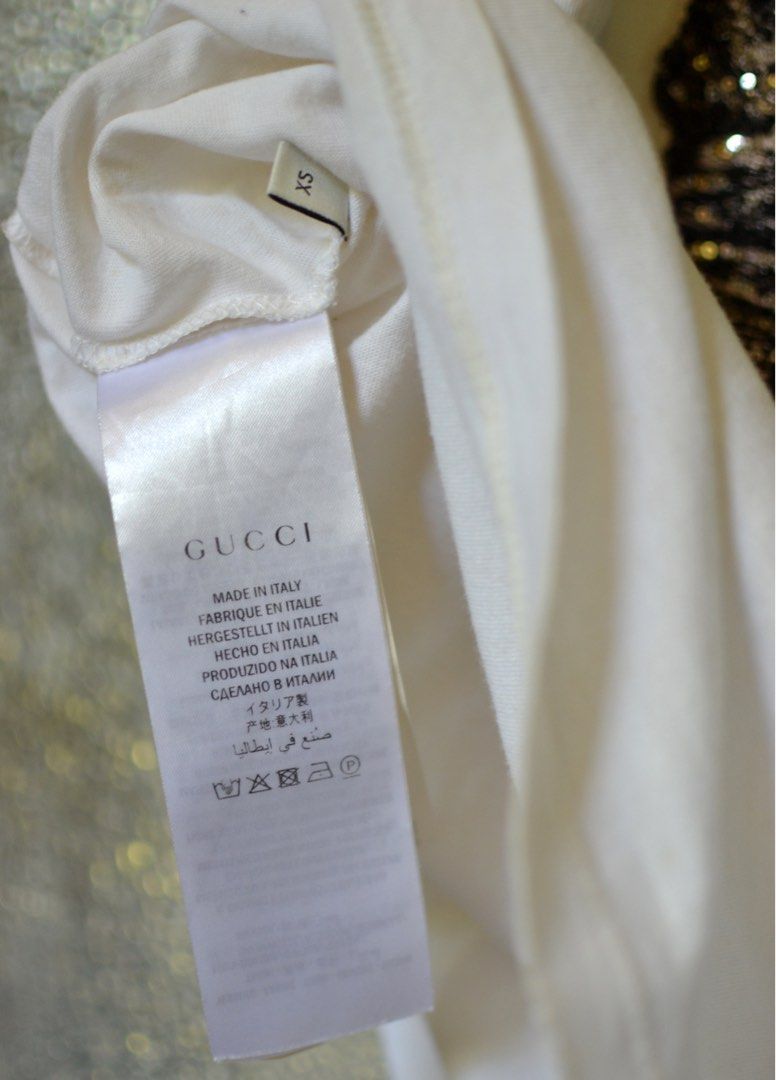 100% AUTHENTIC Gucci Mystic Cat, Luxury, Apparel on Carousell