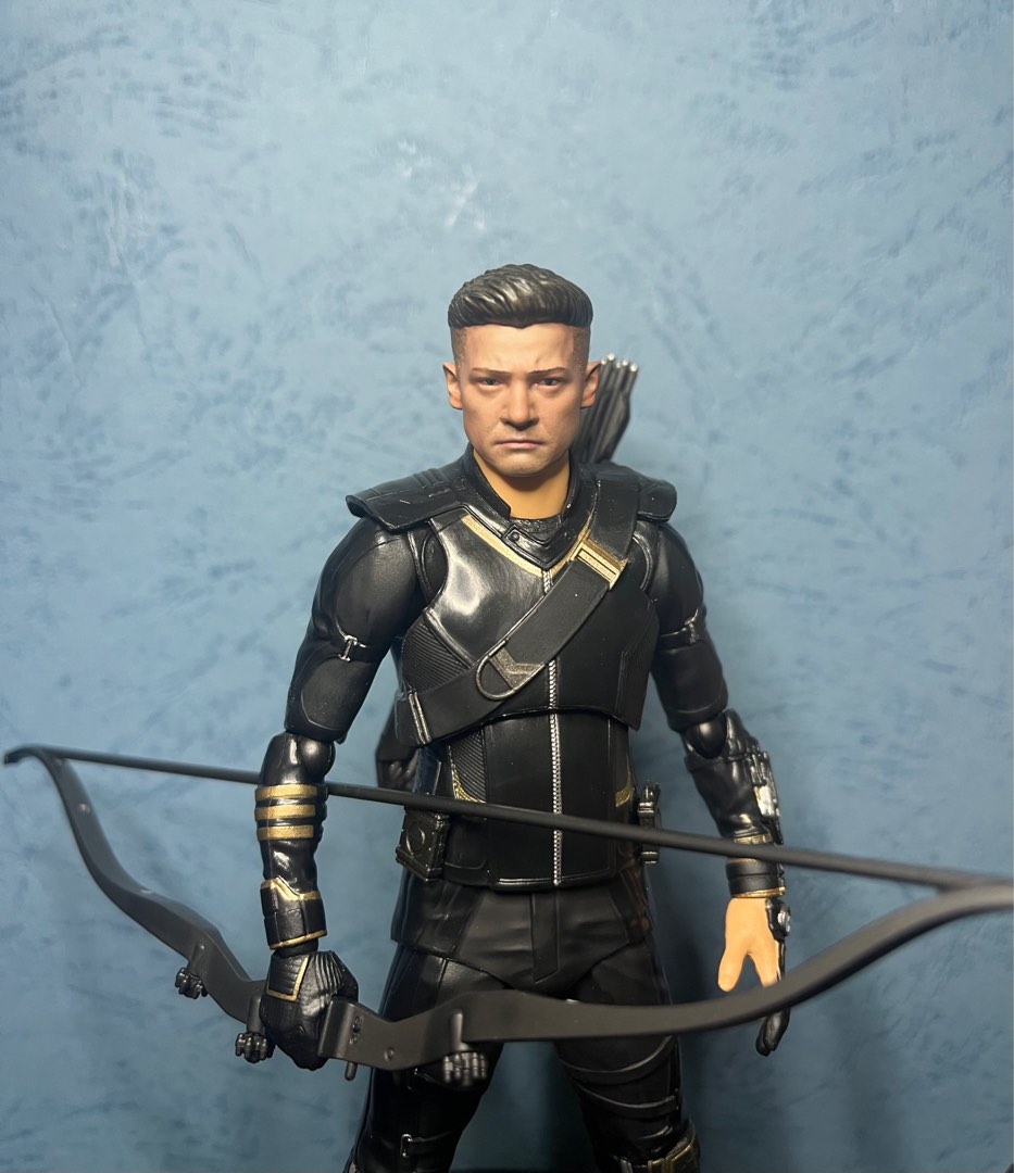 [1/12] HawkEye 鷹眼 頭雕 Shf Avengers Marvel Legends Mafex, 興趣及遊戲, 玩具 & 遊戲類 ...