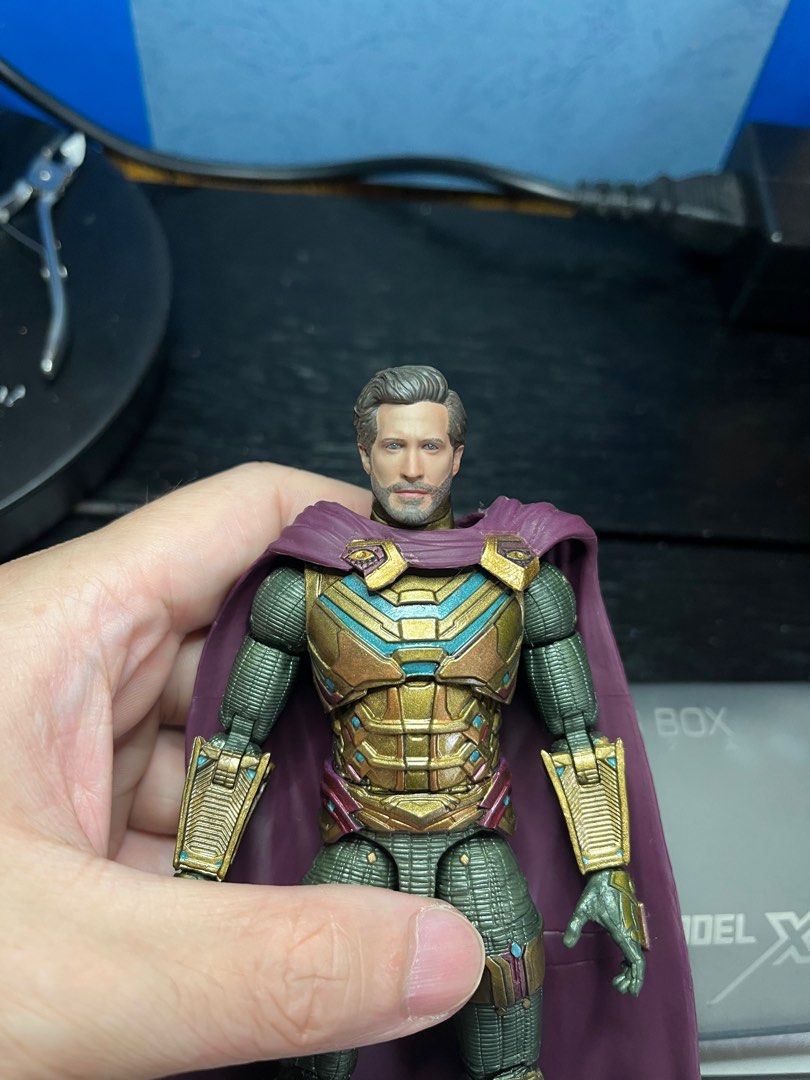 [1/12] Mysterio 神秘客 頭雕 Spiderman Far From Home Marvel Legends, 興趣及遊戲 ...