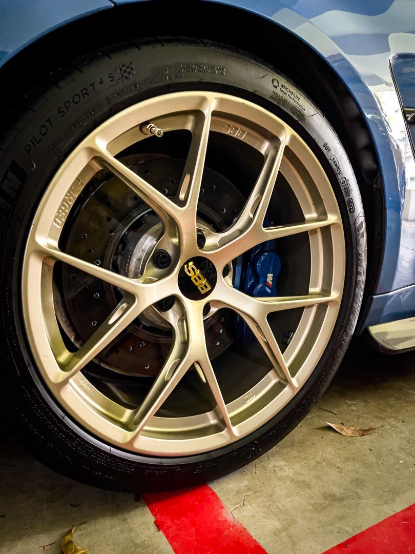 19" BBS FIR rims (original) without tyres, Car Accessories, Tyres ...