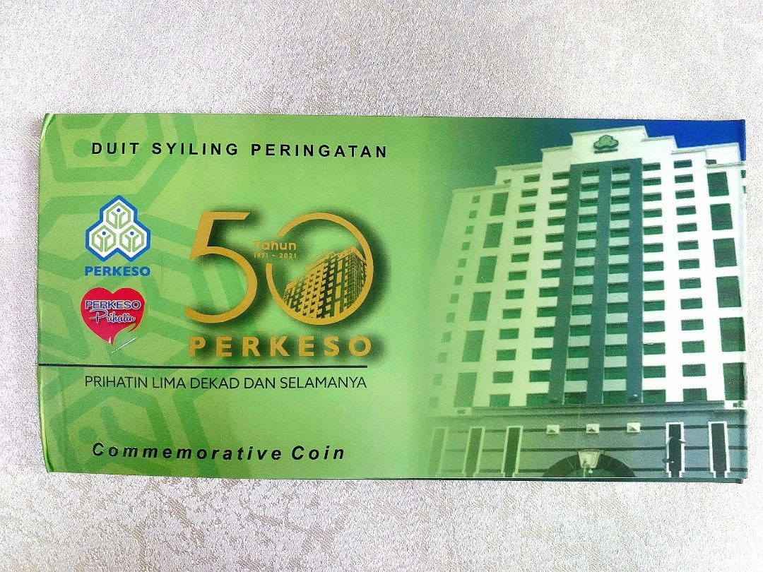 2021 Perkeso (Sosco) 50th Anniversary C.Coin, Hobbies & Toys ...