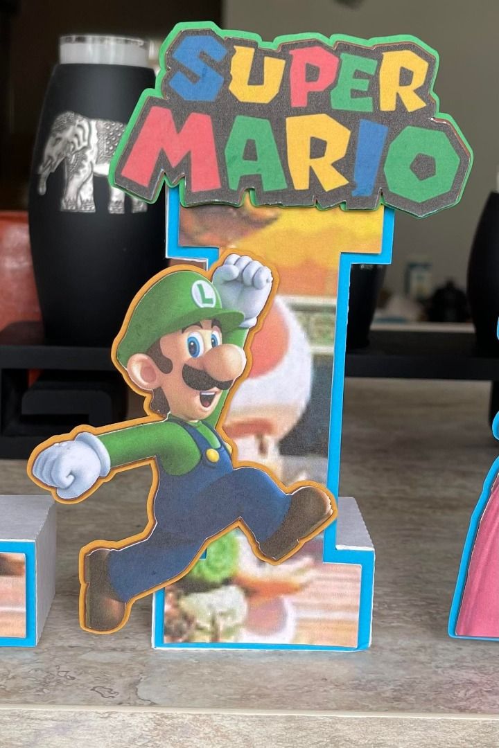 3D Cardstock Letter and Number | 3D Custom Name | 3D Custom Party ...