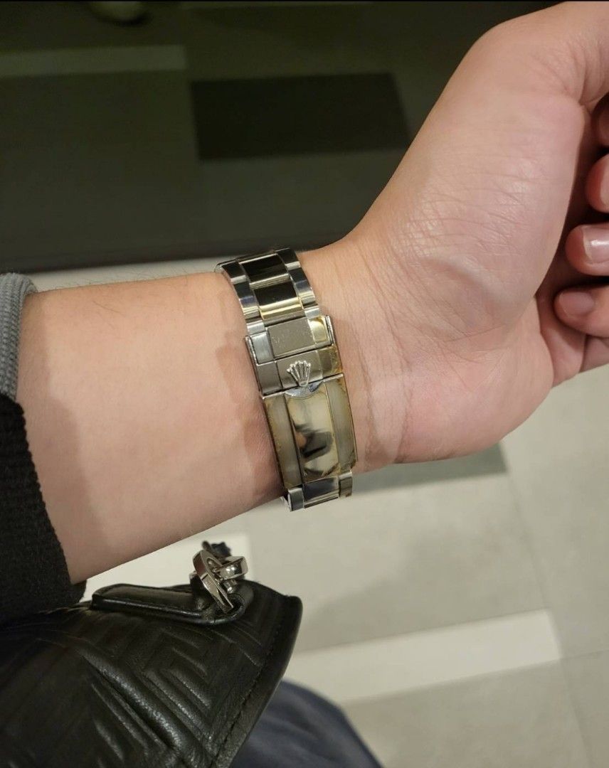 『已交流』勞力士 116520 ROLEX Cosmograph 迪通拿 Daytona 精鑲116529彩虹圈樣式, 名牌精品, 精品手錶在旋轉拍賣