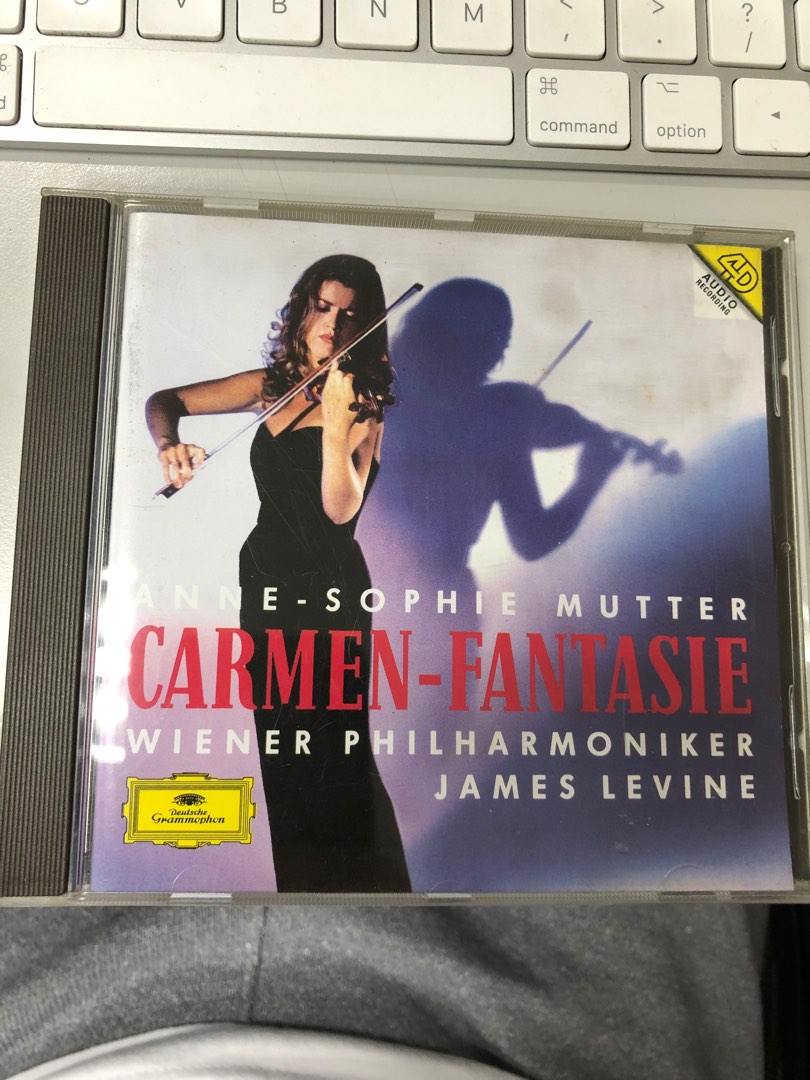 HIFI 發燒小提琴天碟 ： Anne-Sophie Mutter /Carmen- Fantasie 卡門幻想曲名盤（ 稀少介子圈德國版CD ...