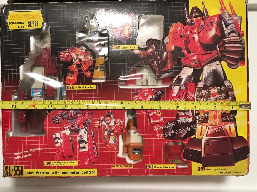 台灣製造 變形金剛 第一代 博派電腦派 計算王 Transformers G1 C-91 Computicon Computron ...