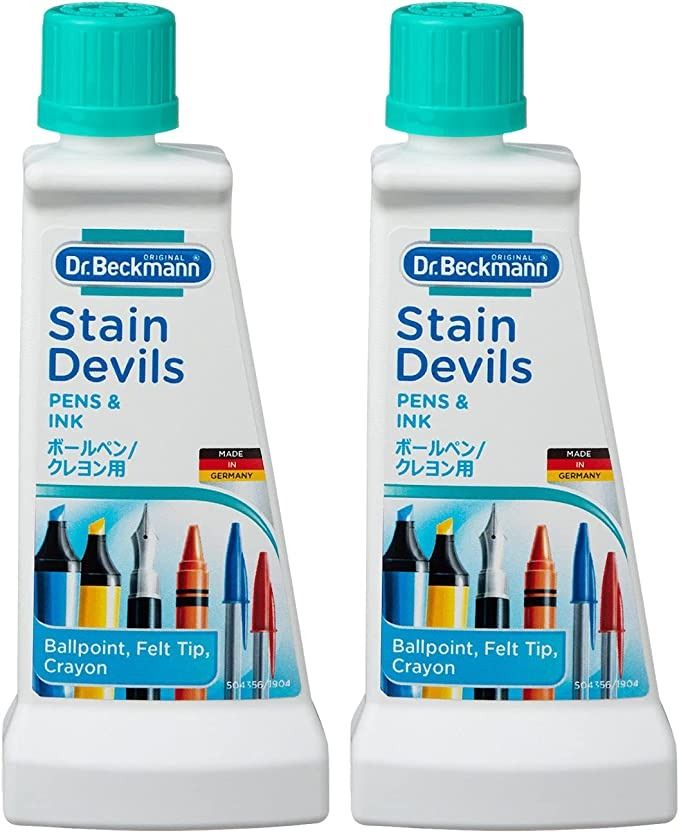 現貨 Dr. Beckmann Stain Devils PEN & INK 原子筆 墨 清潔劑, 傢俬＆家居, 家居清潔及護理用品, 清潔劑 ...
