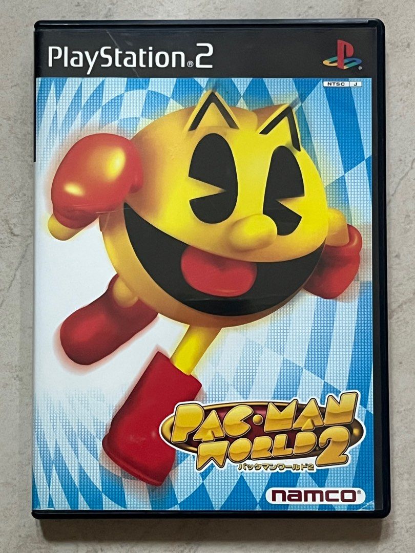 日版 PS2 NAMCO PAC MAN WORLD 2 PACMAN 食鬼世界 吃豆小子, 電子遊戲, 電子遊戲, PlayStation ...