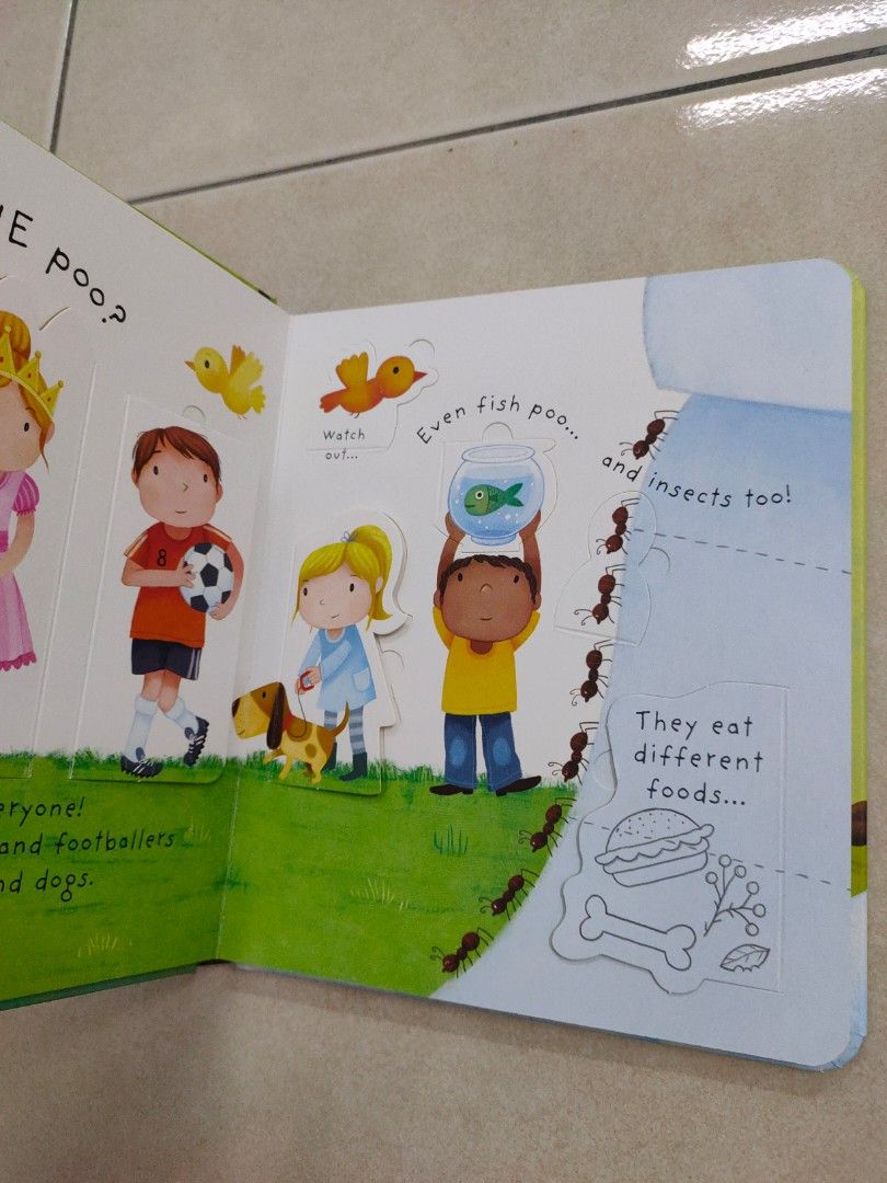 [ Usborne ] Lift-the-Flap What is Poo? (Very First Questions and ...
