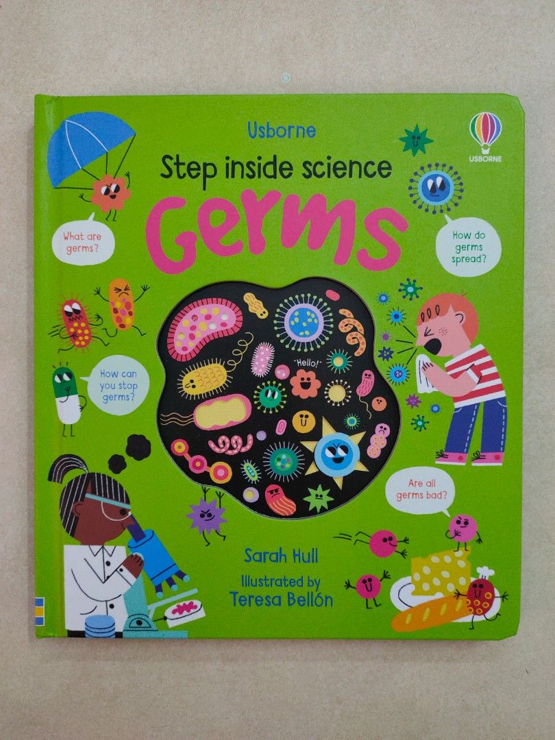 [ Usborne ] Step Inside Science Germs (Children), Hobbies & Toys, Books ...