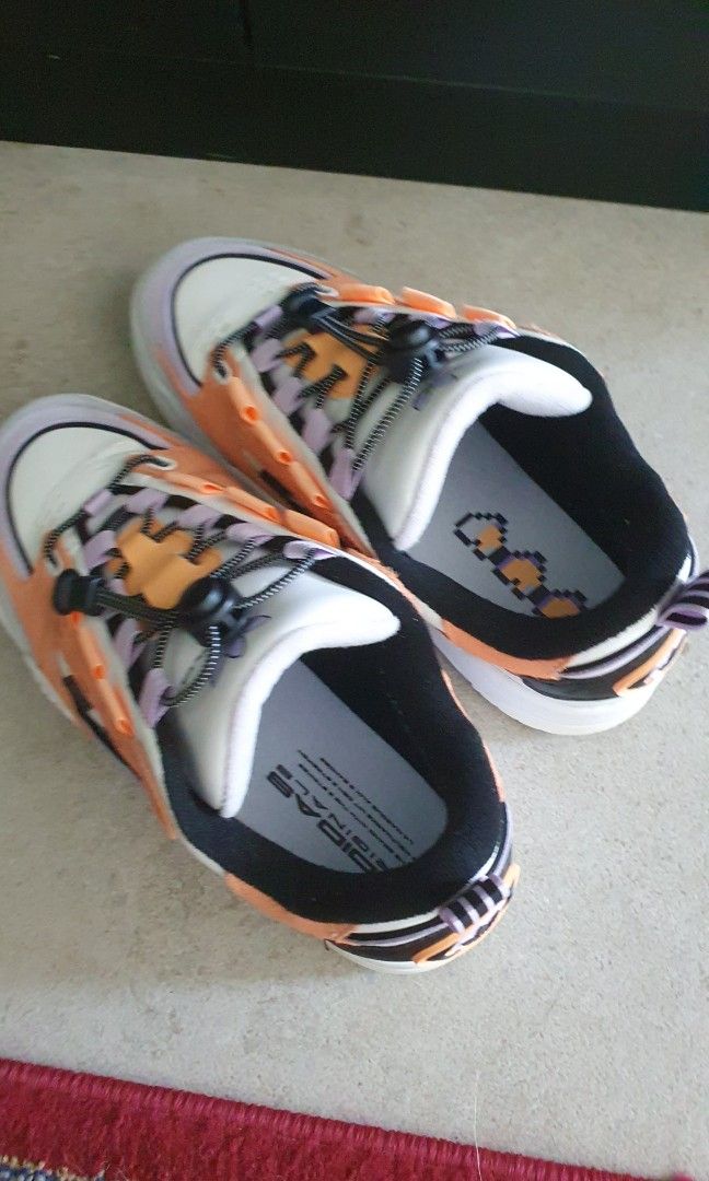 Adi2000 Shoes in Acid Orange / Core Black / Crystal white colourway ...