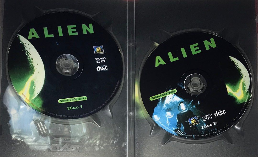 ALIEN VCD VIDEO CD, Hobbies & Toys, Music & Media, CDs & DVDs on Carousell