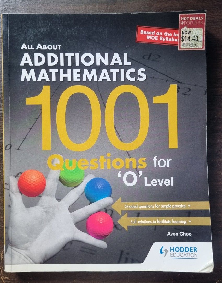 All about Additional Mathematics 1001 questions for O level, Hobbies ...