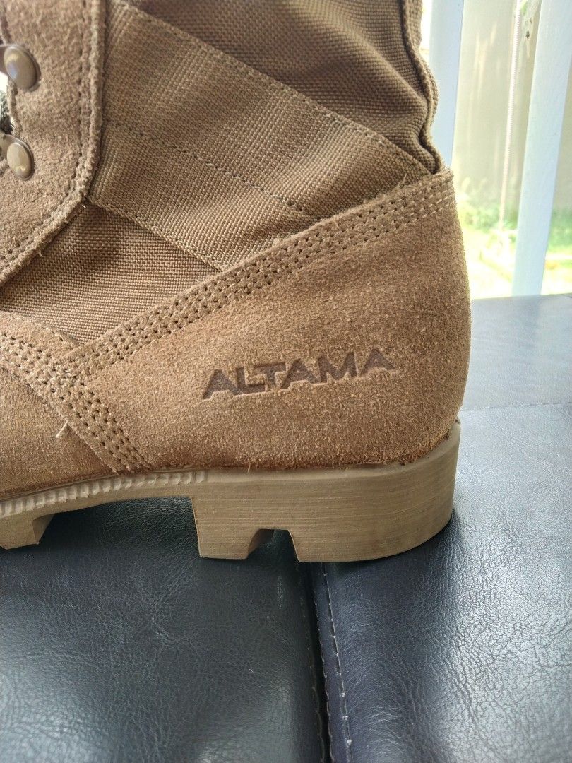 ALTAMA COYOTE BROWN COMBAT SHOES /BOOTS /AIRSOFT (rush) on Carousell