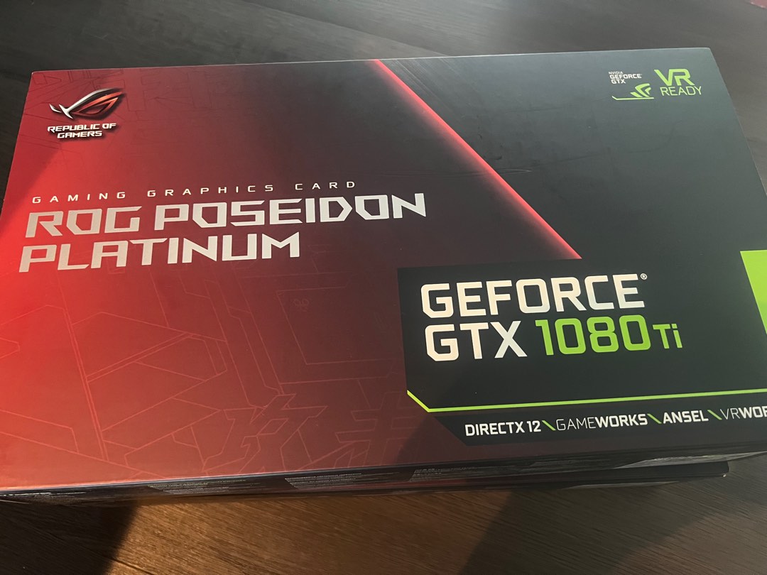 Asus 1080Ti ROG Poseidon Platinum, Computers & Tech, Parts ...