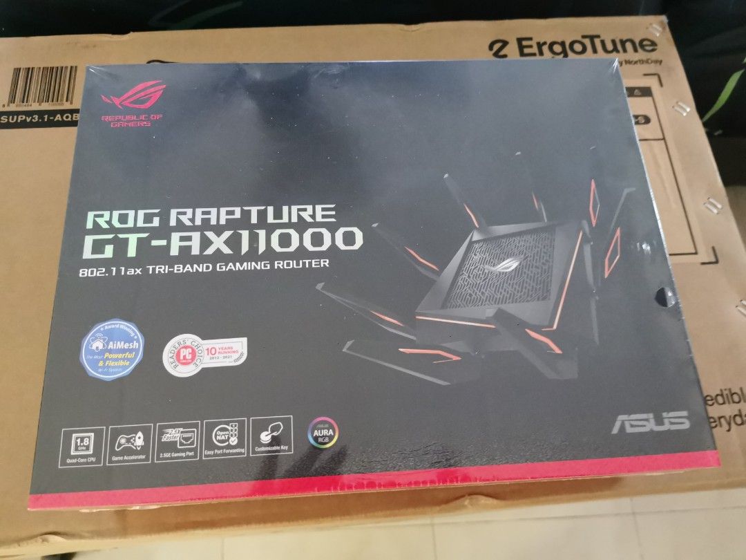 ASUS ROG Rapture GT-AX11000, Computers & Tech, Parts & Accessories ...