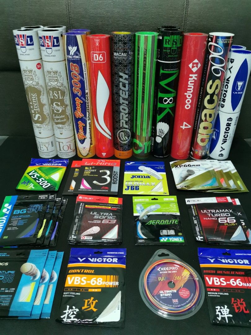 Badminton Shuttlecock RSL S-Treme Supreme SG Protech World Class Li ...