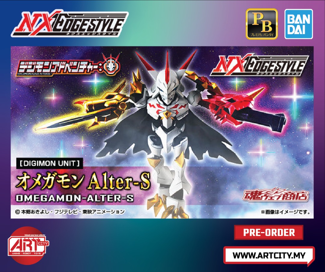 Bandai Nxedge Style - Omegamon Alter S - Digimon Adventure, Hobbies ...