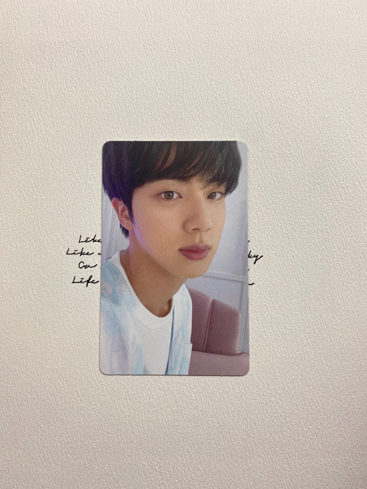 BE Album Jin Photocard (Official), Hobbies & Toys, Memorabilia ...