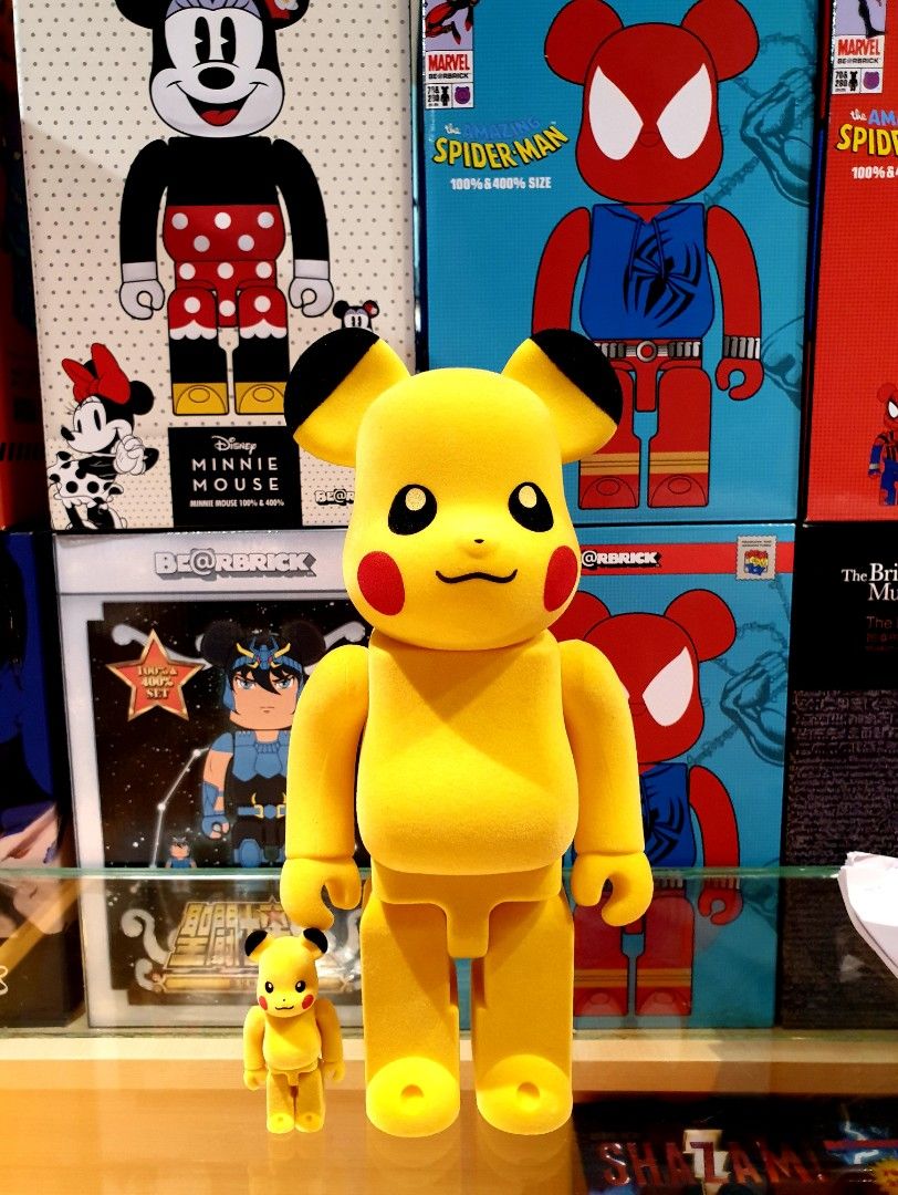Bearbricks 400%&100%, Hobbies & Toys, Toys & Games on Carousell