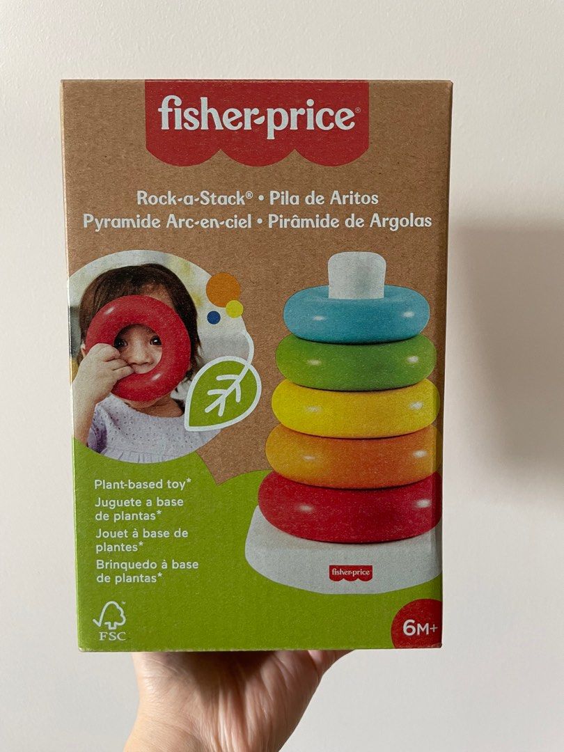 BNIB fisher price stacking rings, Babies & Kids, Infant Playtime on ...