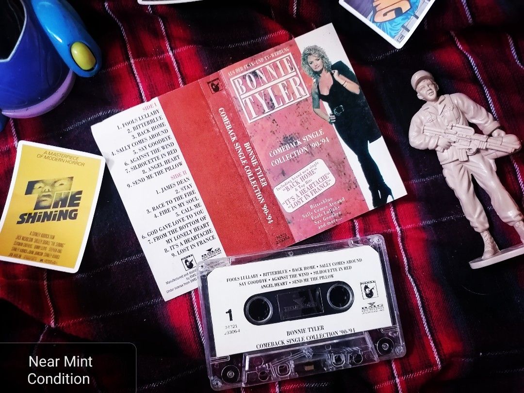 Bonnie Tyler Comeback Single Collection Cassette Tape Original Cassette ...