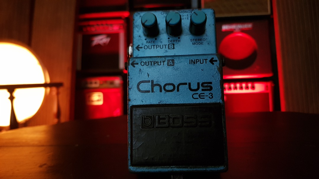 Boss Chorus CE-3 (Used) (Blue Knobs) on Carousell