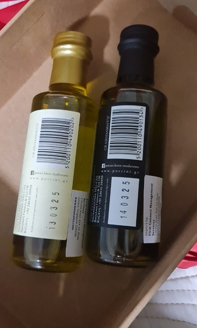 Unopened Botana&Tea Truffle Oil Bundle - White & Black 100ml X 2, Food ...