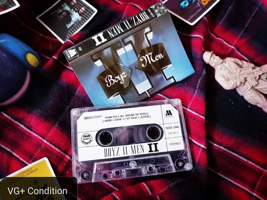 Boyz II Men Cassette Tape Original Cassette Tapes Vintage Cassettes ...