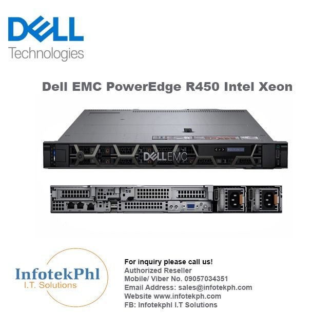 Dell EMC PowerEdge R450 Review: Rack-dense Server Power For, 46% OFF