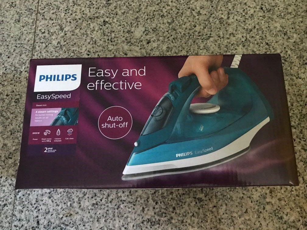 Brand new Philips Steam Iron 2000W, TV & Home Appliances, Irons ...