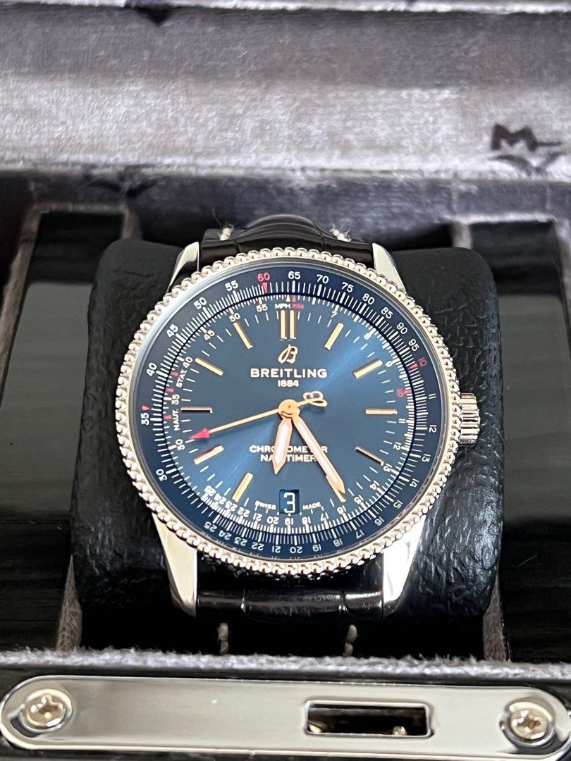 BREITLING NAVITIMER AUTOMATIC 38 SINGAPORE AIRLINES LIMITED EDITION ...