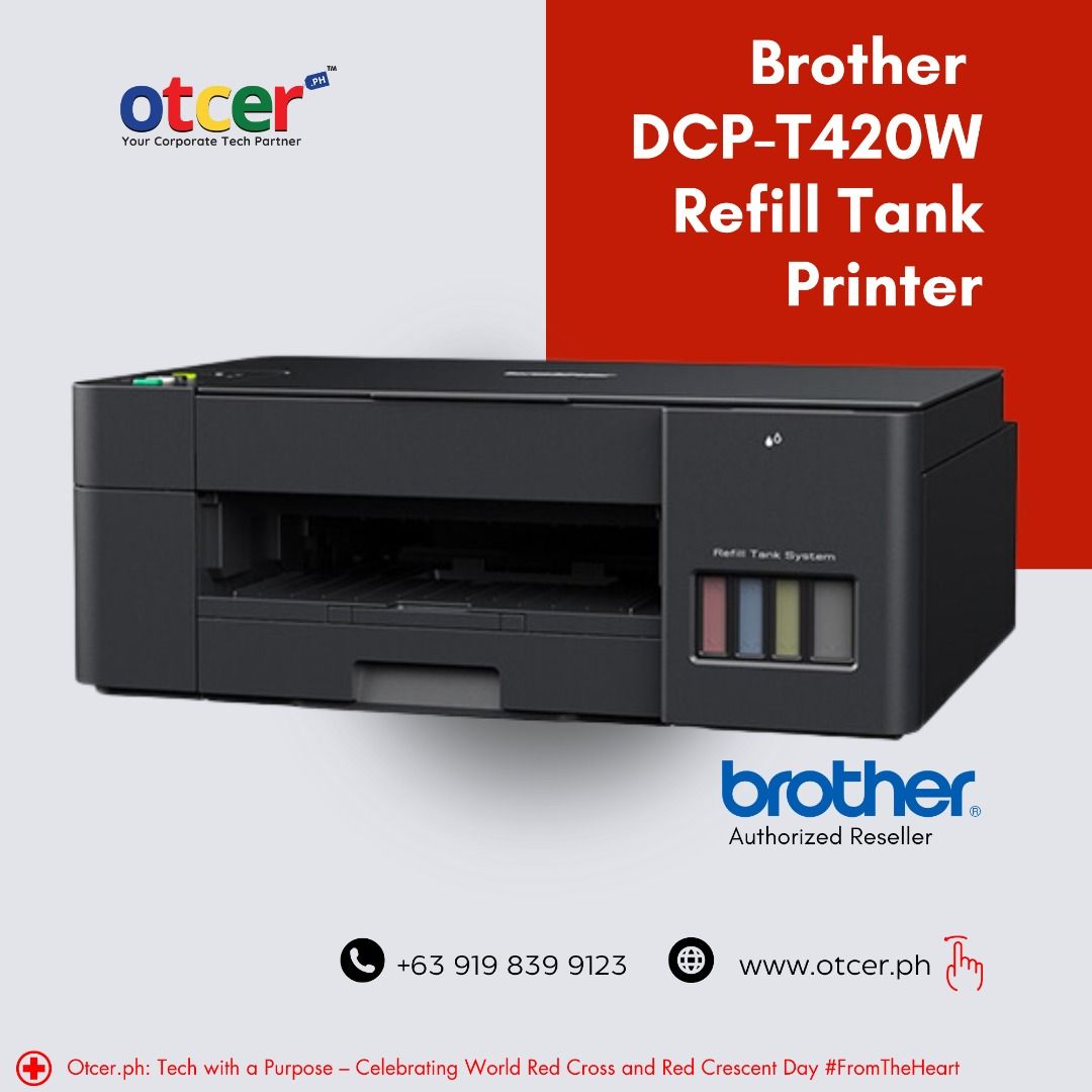 Brother DCP-T420W Refill Tank Printer, Computers & Tech, Printers, Scanners & Copiers on Carousell