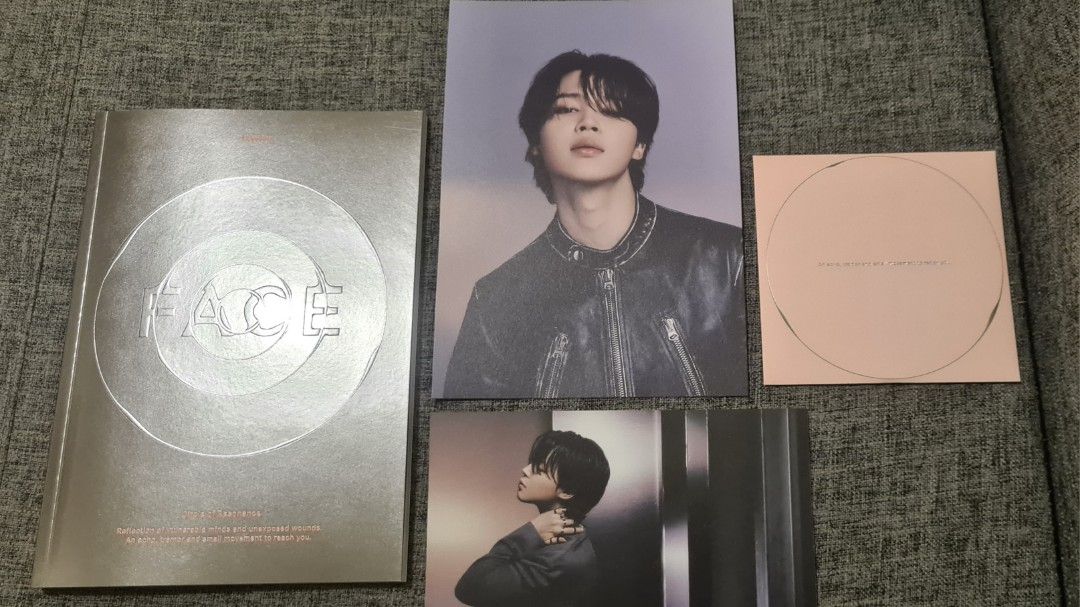 Unsealed BTS JIMIN Face Album (Invisible/Undefinable Face), Hobbies ...