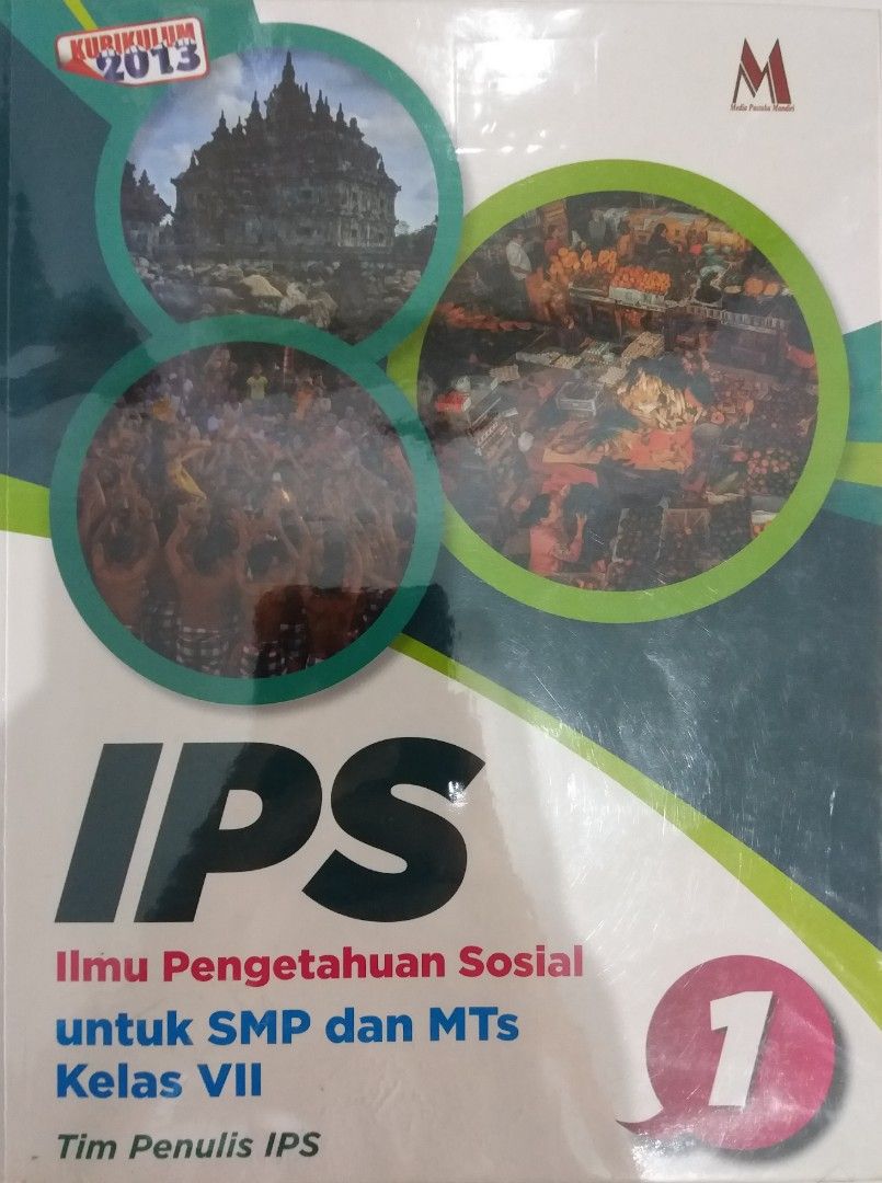 Buku IPS SMP Kls 7, Buku & Alat Tulis, Buku Pelajaran di Carousell