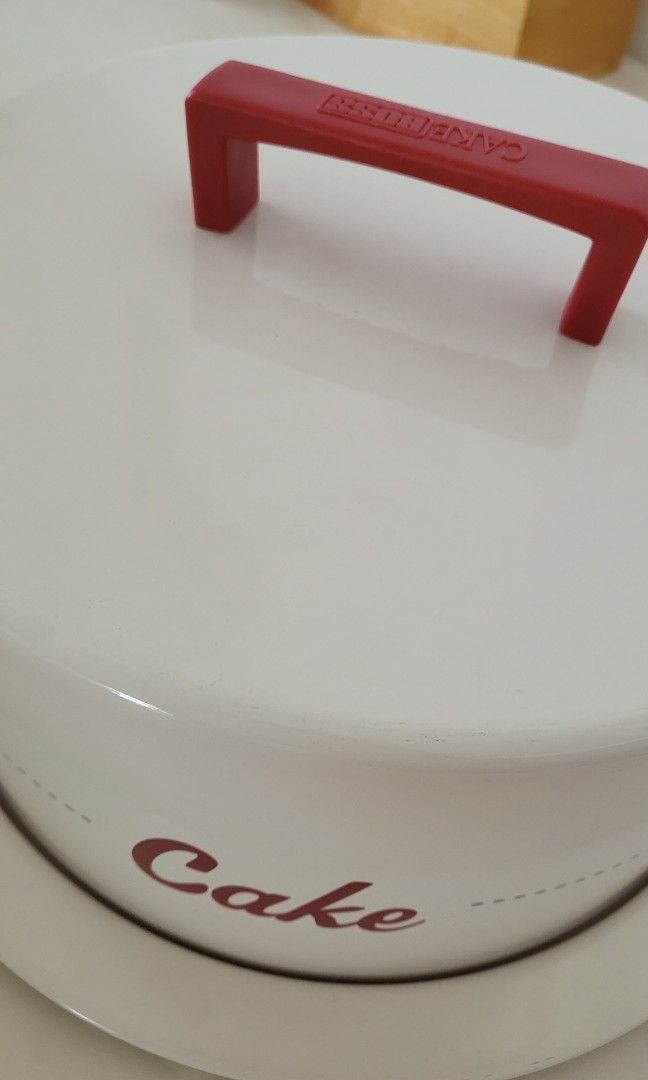 Cake Boss Metal Cake Carrier Container, Furniture & Home Living ...