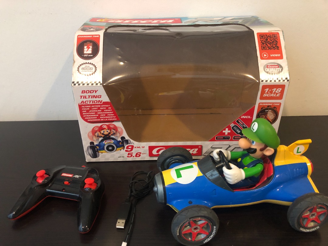 Carrera Mario Brothers Remote Controlled Car, Hobbies & Toys, Toys ...