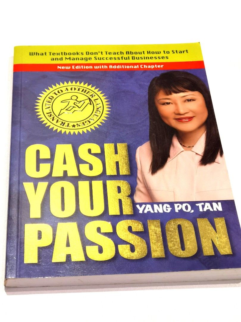 Cash Your Passion Start Your Own Business Book By Yang Po Tan, Hobbies & Toys, Books & Magazines ...