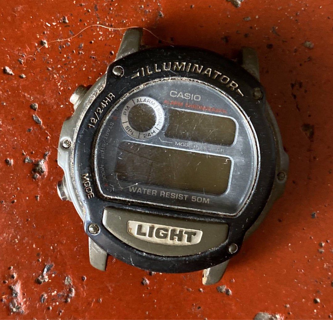 Casio illuminator without straps, Men's Fashion, Watches & Accessories ...