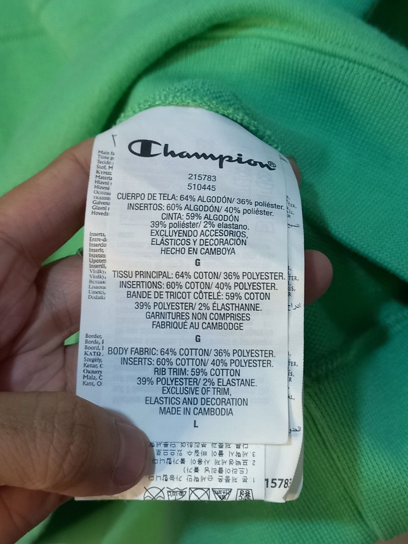 Champion Box Logo, Men's Fashion, Tops & Sets, Hoodies on Carousell