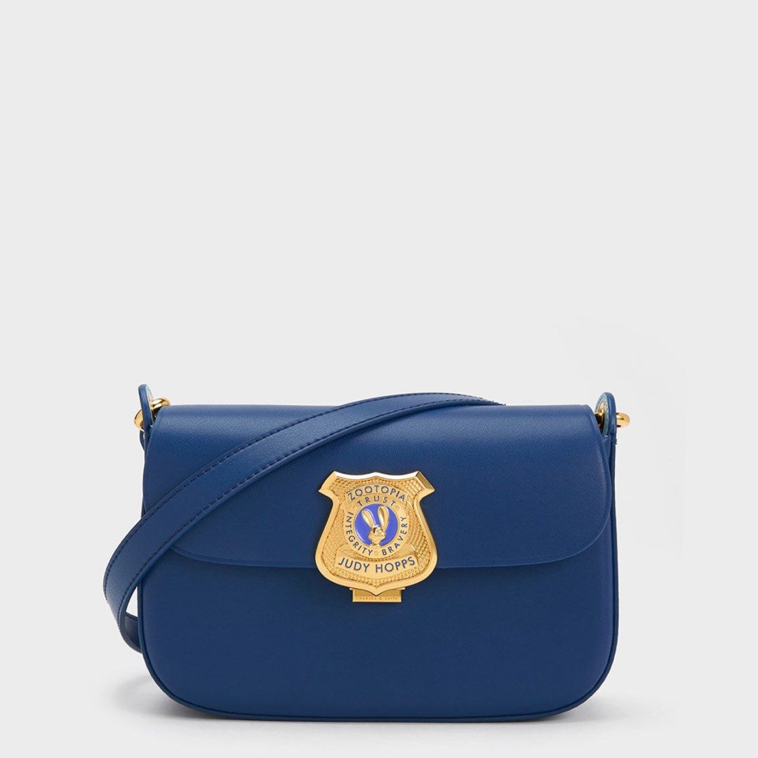 Charles and Keith Judy Hopps Metallic Accent Shoulder Bag on Carousell