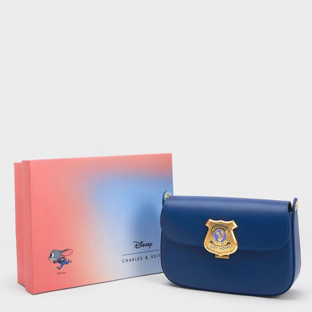 Charles and Keith Judy Hopps Metallic Accent Shoulder Bag on Carousell