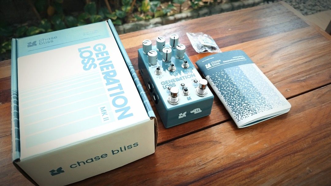 Chase Bliss Generation Loss Mk2 Stereo Audio Modulation Effects Pedal ...