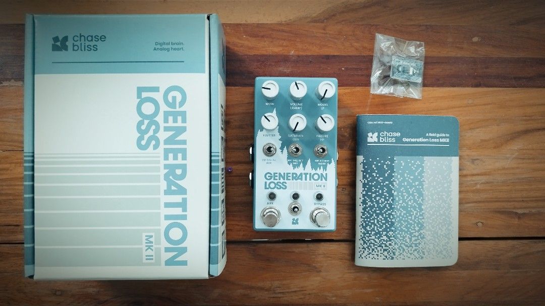Chase Bliss Generation Loss Mk2 Stereo Audio Modulation Effects Pedal ...