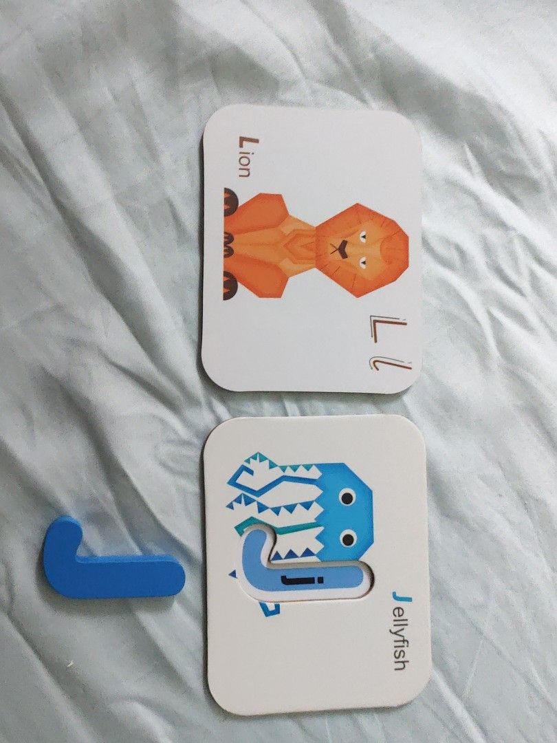 Children Alphabet Paired Cards, Hobbies & Toys, Books & Magazines ...
