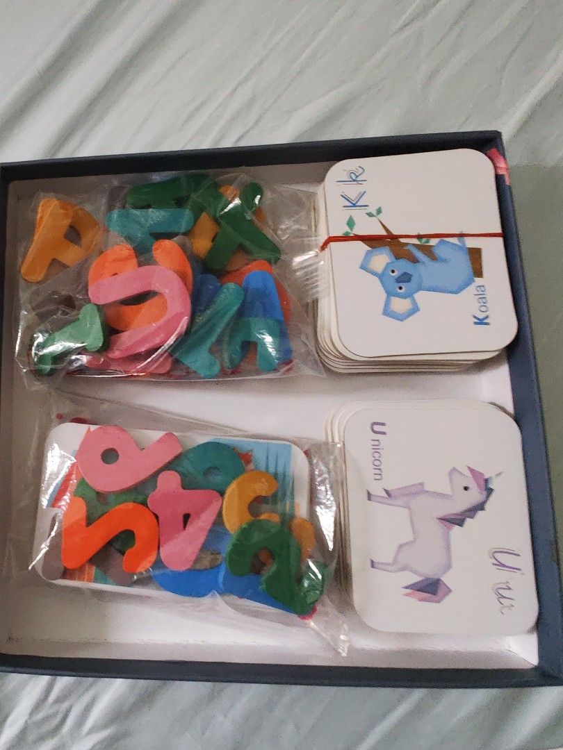 Children Alphabet Paired Cards, Hobbies & Toys, Books & Magazines ...