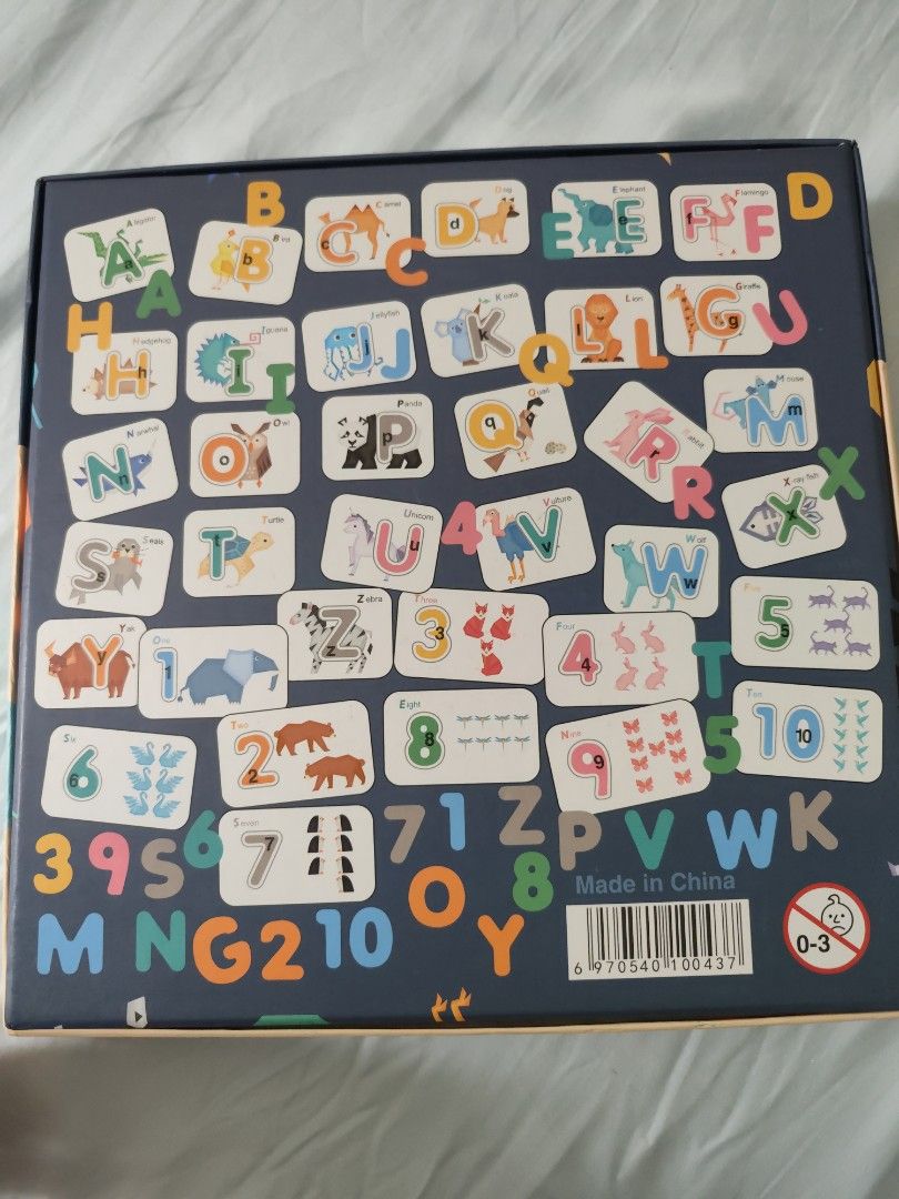 Children Alphabet Paired Cards, Hobbies & Toys, Books & Magazines ...