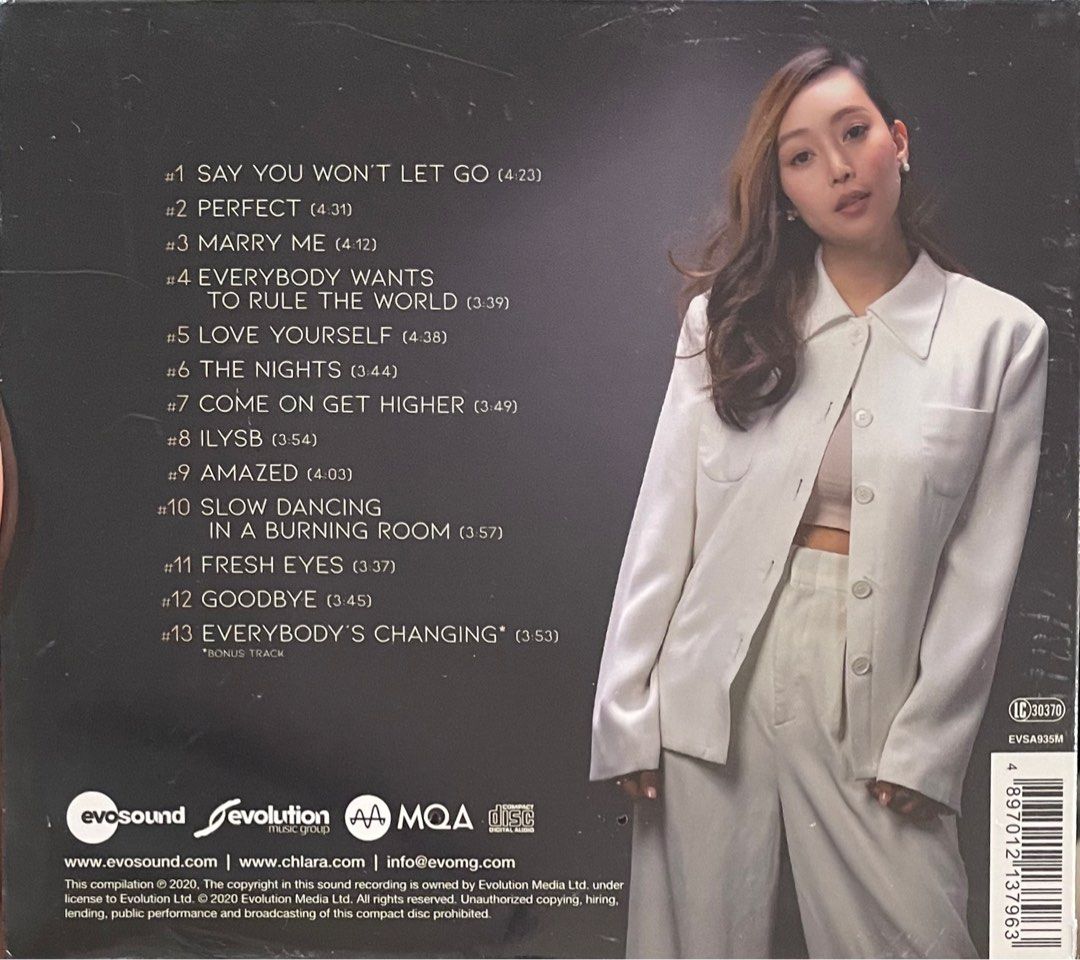 Chlara # Acoustic Now (MQA Hi-Res Recording Audiophile CD)Brand-New, Hobbies & Toys, Music ...