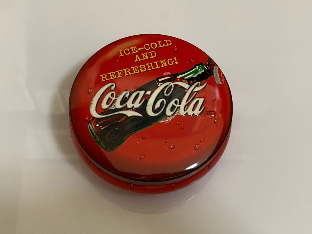 Coca Cola Round Tin Box Collectibles (Original Theme), Hobbies & Toys ...
