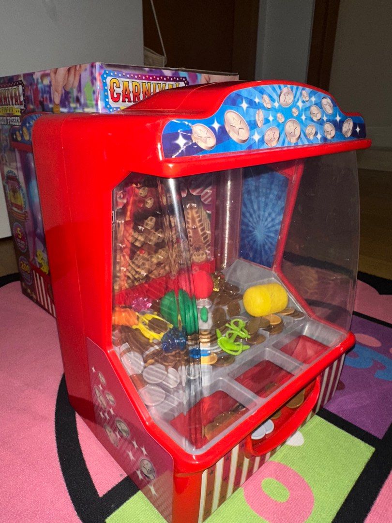 Coin pusher Carnival kids toy with box, Hobbies & Toys, Toys & Games on ...
